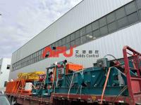 China Carbon Steel Solids Control Mud Recycling System With 400GPM Capacity for sale