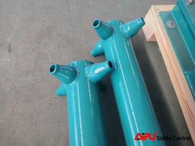 China Swivel Type Vertical Drilling Mud Gun Rubber Nozzle For Mild Steel Mud Mixing for sale