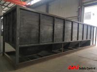China Carbon Steel Solids Control System 20 Cubic Meter Drilling Mud Tank for sale