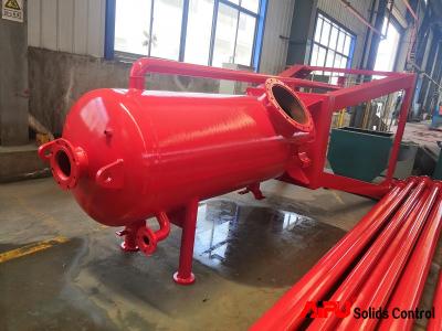 China Drilling Oilfield Vertical Mud Gas Separator Poorboy Degasser Drilling Fluid for sale