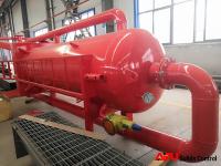 China ANSI Bubbles Removing Poorboy Degasser For Oil Gas Drilling for sale
