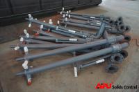 China Bolt Flanged 3 Nozzle Vertical Drilling Mud Gun APNJQ50 50mm Diameter for sale
