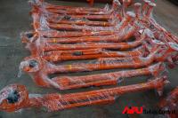 China Bolt Flanged 3 Nozzle Vertical Drilling Mud Gun APNJQ50 50mm Diameter for sale