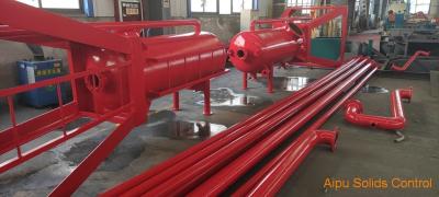 China Diameter 600mm Workover Mud Gas Separator 360m3/H With 5