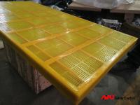 China Anti Abrasion Polyurethane PU Shale Shaker Screen 30mm Sheet Thickness for sale