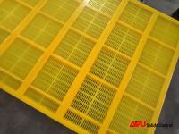 China Anti Abrasion Polyurethane PU Shale Shaker Screen 30mm Sheet Thickness for sale