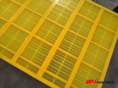 China Anti Abrasion Polyurethane PU Shale Shaker Screen 30mm Sheet Thickness for sale