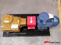 China Helical Bevel Gearbox Mud Tank Agitator 15kW With 2100mm Shaft for sale