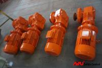 China Helical Bevel Gearbox Mud Tank Agitator 15kW With 2100mm Shaft for sale