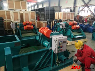 China 120m3/H Steel Frame Oilfield Shale Shaker For Gas Drilling for sale