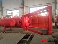 China 260m3/H Vertical Mud Gas Separator H2S Resistant Poor Boy Degasser for sale