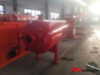 China 260m3/H Vertical Mud Gas Separator H2S Resistant Poor Boy Degasser for sale