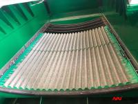 China API 30 SS316L Corrugated Panel Shale Shaker Screen  Type for sale
