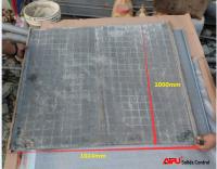 China API RP 13C Conformed Hook Strip Flat Shaker Screen 100 Mesh 1000x1024mm for sale