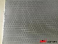 China Water Well Used Hook Strip Soft Shale Shaker Screen With Wide Screening Area for sale