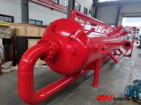 China Oilfield Vertical Mud Gas Separator Cut Drilling Fluid Poor Boy Degasser for sale