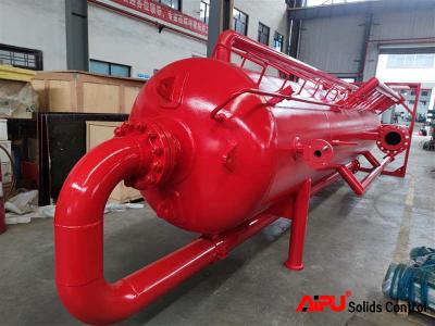 China H2S Resistant Steel Vertical Mud Gas Separator Dia 1400mm 300m3/H for sale
