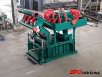 China Hydrocyclone Oil Gas Drilling Mud Cleaner With Long Vibration Motor for sale