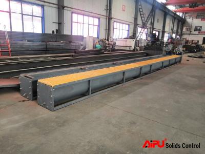 China 50Hz Drilling Waste Management Equipment Electrical Screw Conveyor Wear Resisting for sale