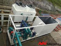 China Carbon Steel Drilling Fluid Temperature Control Mud Cooling System for sale