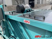 China Drilling Mud Fluids Linear Motion Shale Shaker Wedge Block Screen 1.72KW Motor for sale