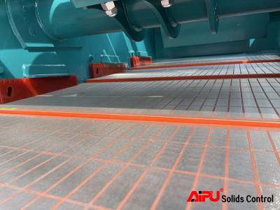 China Flat Type Shale Shaker Screen Composite Frame Stainless Steel Mesh for sale
