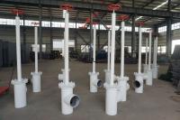 China Stainless Steel Oil Drilling Mud Equipment Mud Dump Valve With Underflow Tank for sale