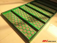China Horizontal Directional Drilling Shale Shaker Screen Steel Frame Flat Type for sale