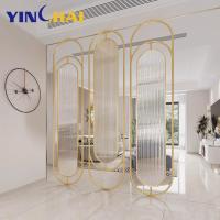 China Home Floor To Ceiling Room Partition Stainless Steel For Indoor Public Space for sale