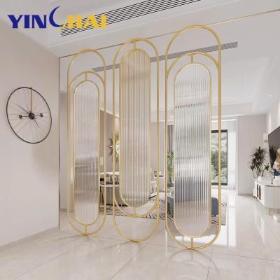 China Home Floor To Ceiling Room Partition Stainless Steel For Indoor Public Space for sale