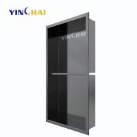 China Bathroom Stainless Steel Wall Niche Wall Mounted Easy Installation Customization for sale