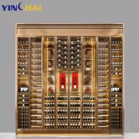 China Quality Stainless Precision Dining Integrated Tall Wine Cabinet for sale