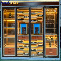 China Climate Controlled Wine Storage Wine Storage Cabinets Temperature Controlled Wine cabinet for sale
