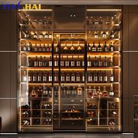 China Good Quality Professional Stainless Steel 304 Wine Fridge Display Wine Fridge for sale