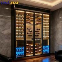 China Custom Best Home Wall Wine Storage Units Cabinet Credenza Systems for sale