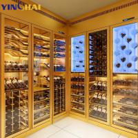 China Custom Design Dual Zone Chiller Wine Storage Cabinets Temperature Controlled for sale