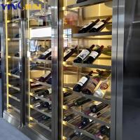 China Good Quality Professional Stainless Steel 304 Wine Fridge Display Wine Fridge for sale