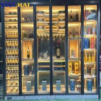 China Good Quality Professional Stainless Steel 304 Wine Fridge Display Wine Fridge for sale