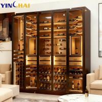 China Unit Wholesale And Rack Made Credenza High Wine Room Cabinets for sale