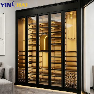 China Customize Refrigerated End High Hanging Wine Enthusiast Storage for sale