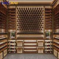China Custom Multi Zone Wine Refrigerator 300+ Bottle Large Capacity Freestanding Built Install for sale