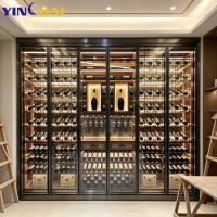 China Home Stainless Steel Built-In Dual Zone Wine Cooler for Living room for sale