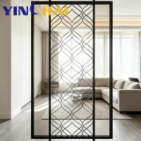 China Custom Stainless Steel Screen Partition Laser Cut Multi Color Decorative Divider for sale