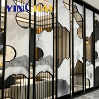 China Customizable Stainless Steel Screen Partition Thick Frame Heavy Duty Partition for sale