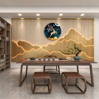 China Mountain Shape LED Light Room Dividers For Wall Background Decoration for sale