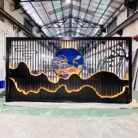 China Mountain Shape LED Light Room Dividers For Wall Background Decoration for sale