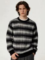 China MEN'S 100% COTTON KNITTED PRINTED PULLOVER for sale