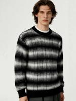 China MEN'S 100% COTTON KNITTED PRINTED PULLOVER for sale