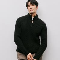 China MEN'S 100% WOOL CABLE PULLOVER for sale