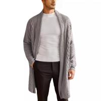 China Men's long shawl collar knitted cardigan coat for sale